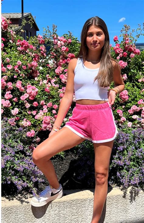 Katie J Nyc Tween Jan Super Crop Crew Hot Pink I Love Sweet Treatz