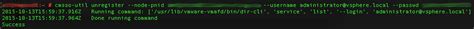 unregistering vsphere 6 vcsa from psc ·