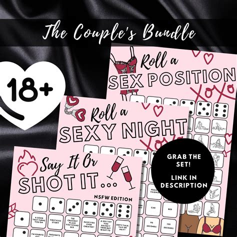 Couples Sex Dice Game Card Sexy Foreplay Ideas Adult Date Night