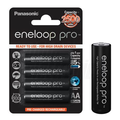 Bmp Bk 3hcde 4be Aa 1 2v 2500mah Panasonic Eneloop Pro Alpha