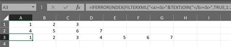 microsoft excel how to combine two rows in a spreadsheet