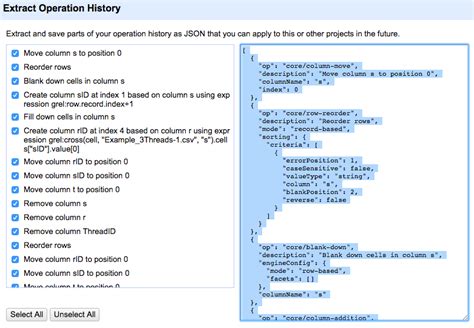 preparing data part iii split data and apply operation history to