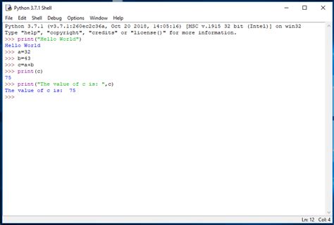 setting up idle python 3 7 on windows