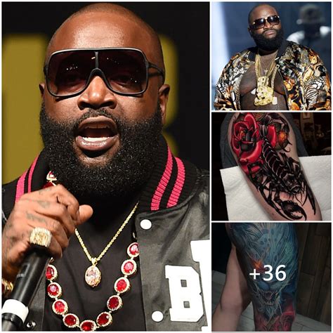 Rapper Rick Ross Tattoos