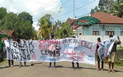 Pemuda Desa Muntuk Serukan Tolak Politik Uang Di Pilkada And Pilkades