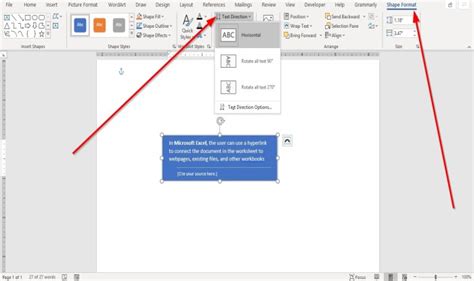 how to insert text box in word mserlsurf