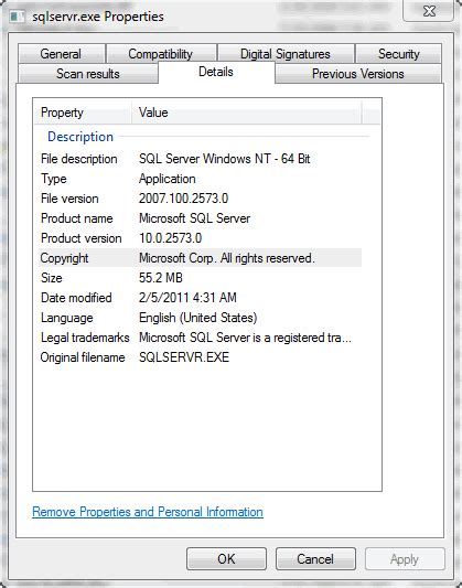 how to tell what sql server version you are running