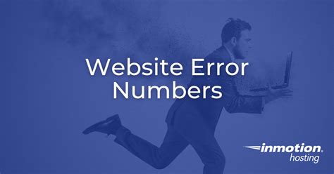 website error numbers inmotion hosting