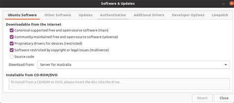 how to add the universe multiverse and restricted repositories in ubuntu
