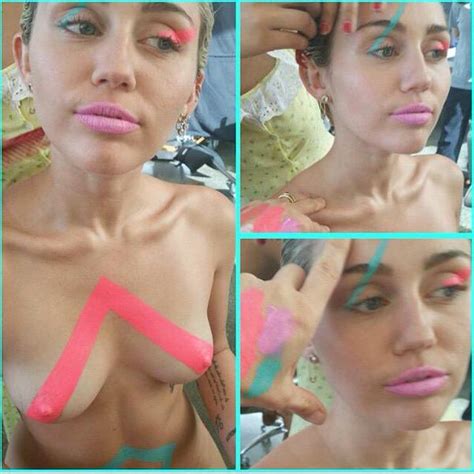 Miley Cyrus Topless 1 Photo Thefappening