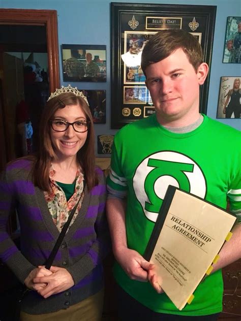 Sheldon Cooper And Amy Farrah Fowler Costumes Halloween Coustumes