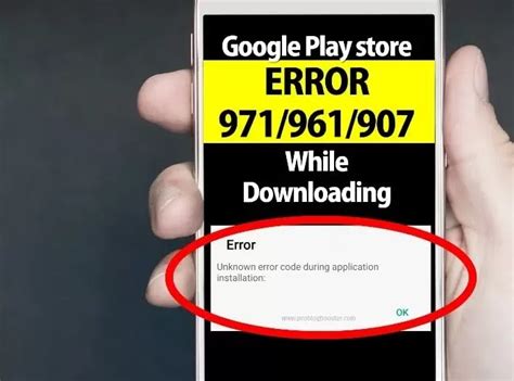 6 ways to fix unknown installing error 961 907 504 971 downloading app
