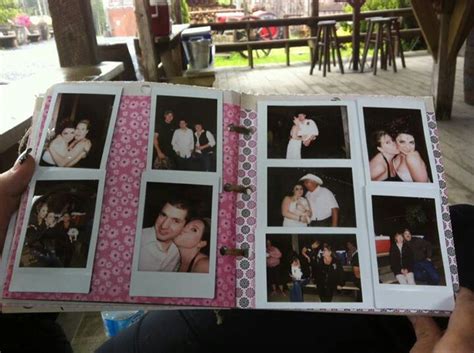 Mini Polaroid Guestbook Mini Polaroid Rustic Wedding Guest Book