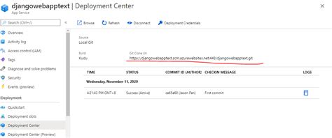 deploy django app on microsoft azure with local package