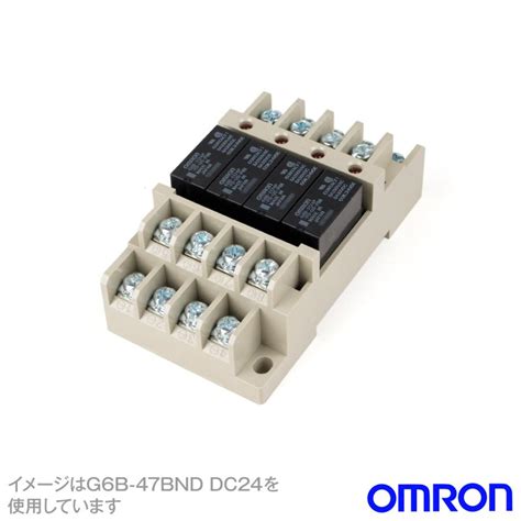 オムロン Omron G6b 4bnd Dc24v ターミナルリレー Nn G6b 4bnd Dc24 Angel Ham Shop