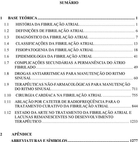AblaÇÃo Por Cateter De RadiofreqÜÊncia No Tratamento Da FibrilaÇÃo