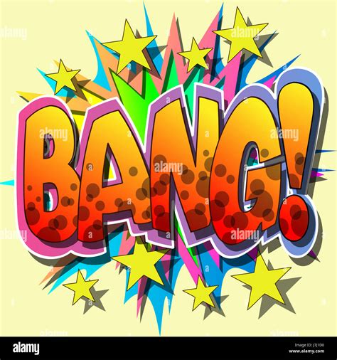 Bang Burst Blast Explosion Boom Illustration Bang Abstract Burst