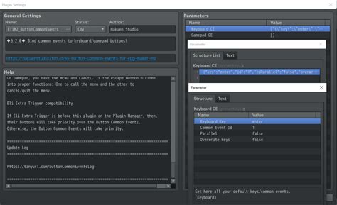 eli button common events assign bind common events to your keyboard