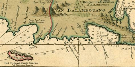 old map of java and madura islands indonesia 1730