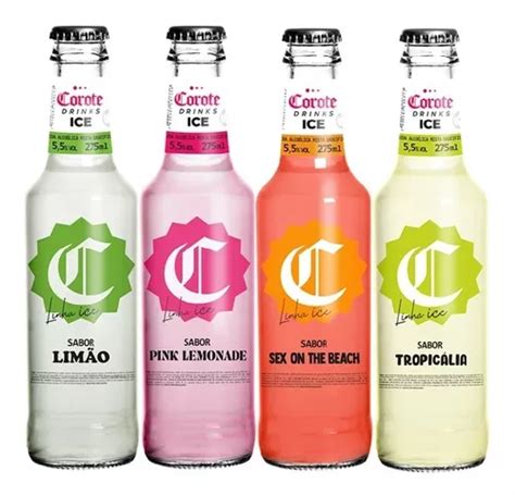 Bebida Corote Ice Kit 6 Unidades 275ml Sabores Parcelamento Sem Juros