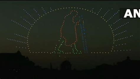 Beating Retreat Ceremony Iit Delhis Drone Show Illuminates Delhi Sky