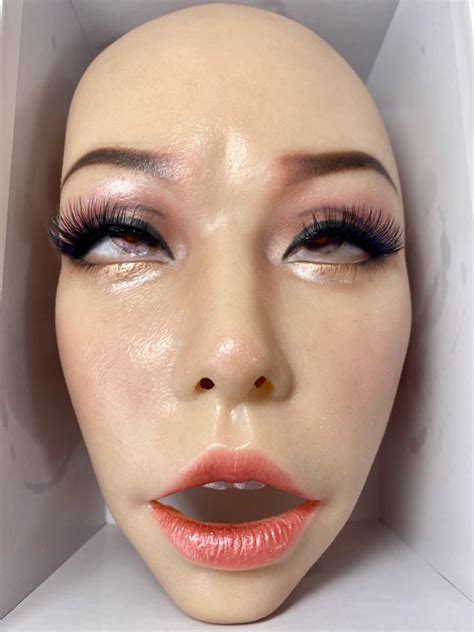 Dream Mask M08 Poppy 欲桃 フィメールマスク Roanyer 媛野 女装 女体化シリコンスーツ シリコン充填 Cカップ
