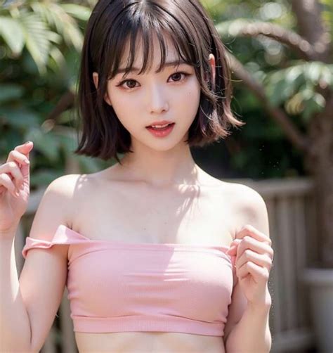 【ai】このai少女が公園で全裸になっちゃう♡ 痴民の痴識