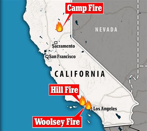 California Fires 2024 Map Dacy Rosana