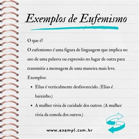 7 Exemplos De Eufemismo Significado Frases E Resumo