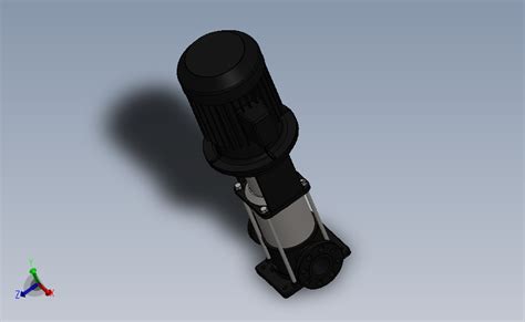 泵 Solidworks 2016 模型图纸下载 懒石网