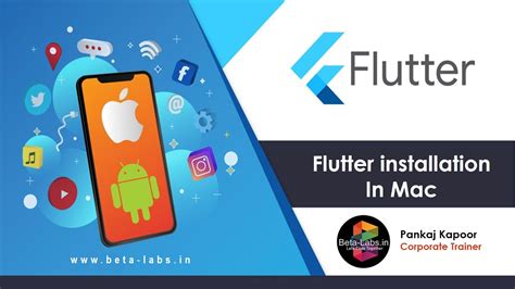 flutter installation in mac youtube