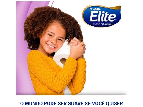 Papel Higiênico Folha Dupla Elite Ultra 16 Rolos 30m Papel
