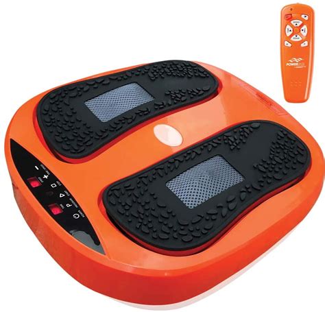Power Legs Vibration Plate Foot Massager Platform With Rotating