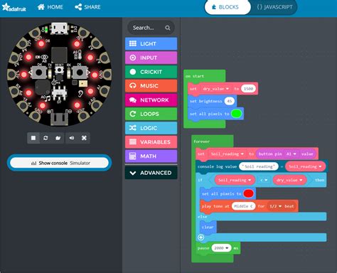 one click deploy for makecode and the amazing adafruit circuit