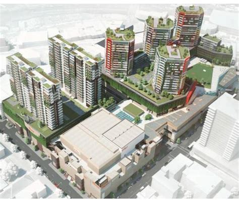 Westfield Hurstvilles Plans For Six Towers Up To 20 Storeys High St