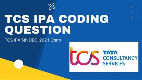 how to solve tcs ipa coding question with python language ipa 5th dec