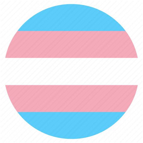 Circle Flag Lgbt Pride Transgender Icon Download On Iconfinder