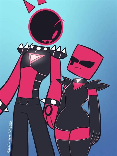 Ye Ole Currupted Cube And Blix By Afrothunder678 On Deviantart