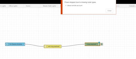 node red room aware voice control developers hubitat