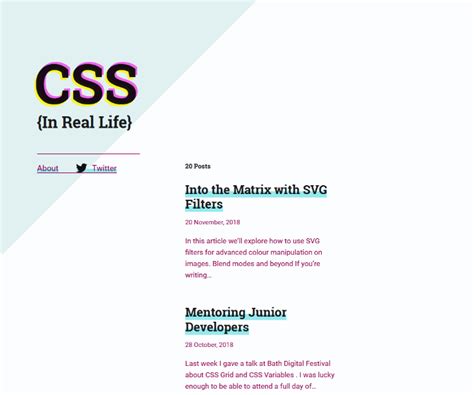 css grid examples real sites using css grid layout