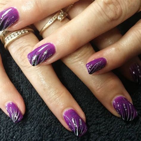 20 Purple Nail Art Designs Ideas Design Trends Premium Psd In