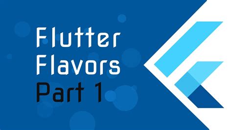 flutter flavors native and dart separating build environments in