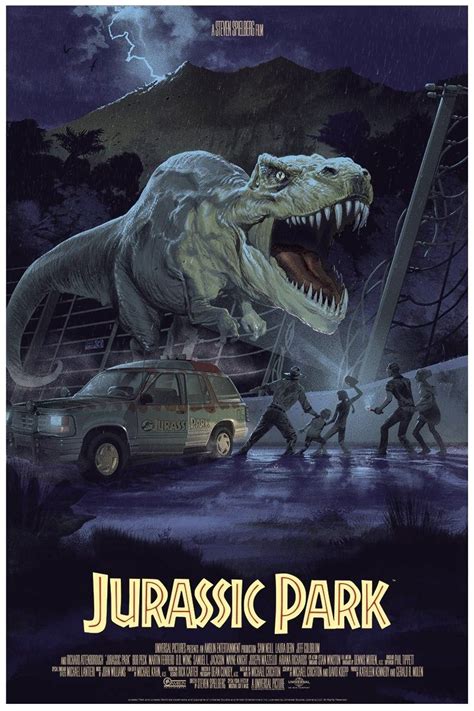 Tomorrow Mondo Will Release The Second Round Of Jurassic Park Posters