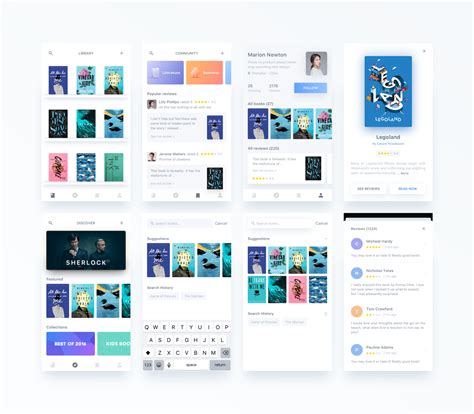 ui kits inspiration 2017 muzli design inspiration