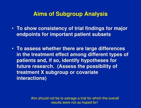 Ppt Subgroup Analysis Powerpoint Presentation Free Download Id 3002702