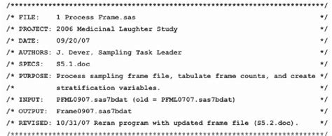 10 program header sas file download scientific diagram