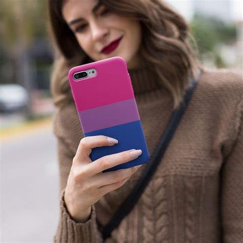 Bisexual Phone Case Bi Pride Flag Iphone 6 7 8 Plus X Xr Etsy