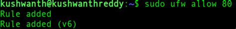 setting up and securing ubuntu server with a basic firewall geeksforgeeks