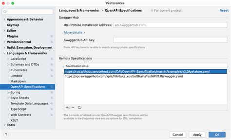 openapi—intellij idea