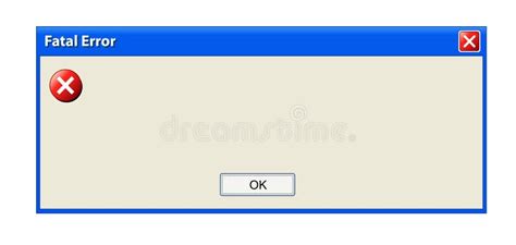 windows xp error template